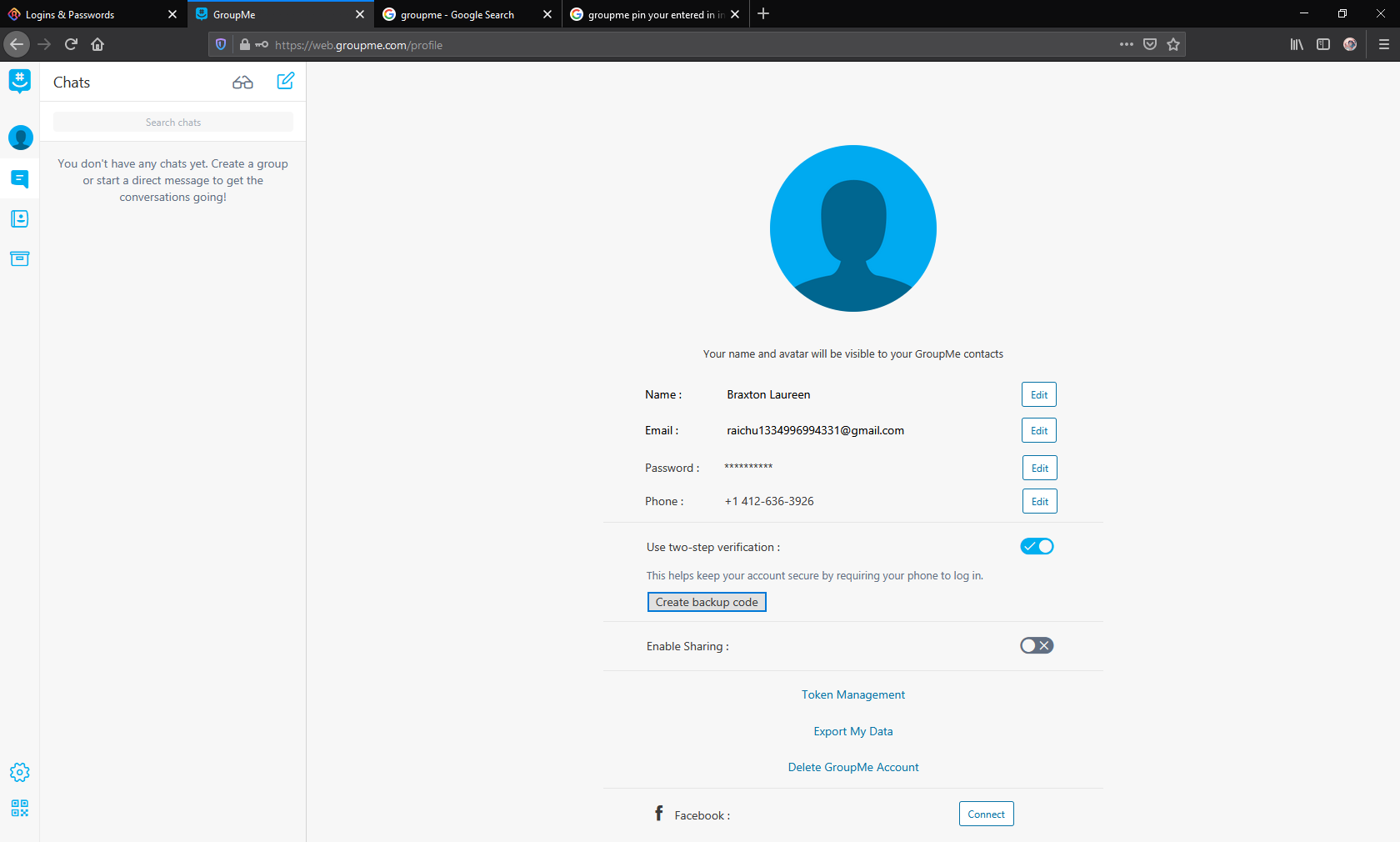 GroupMe Is SMS 2FA Secure 